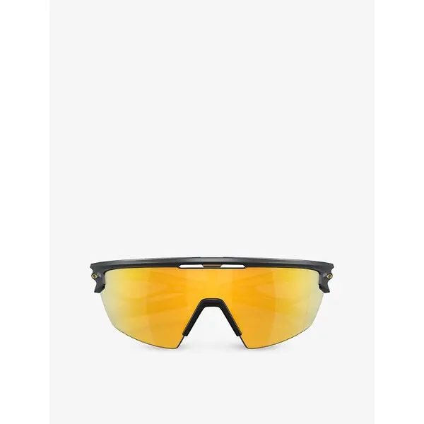 Oakley Wrap-around Acetate Sunglasses - Grey