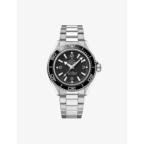 Omega Seamaster Planet Ocean 600m Stainless Steel Diver Watch - Black