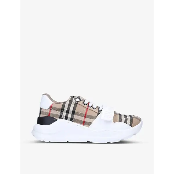 Burberry Vintage Check Canvas Trainers