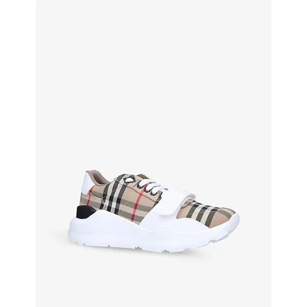 Burberry Vintage Check Canvas Trainers