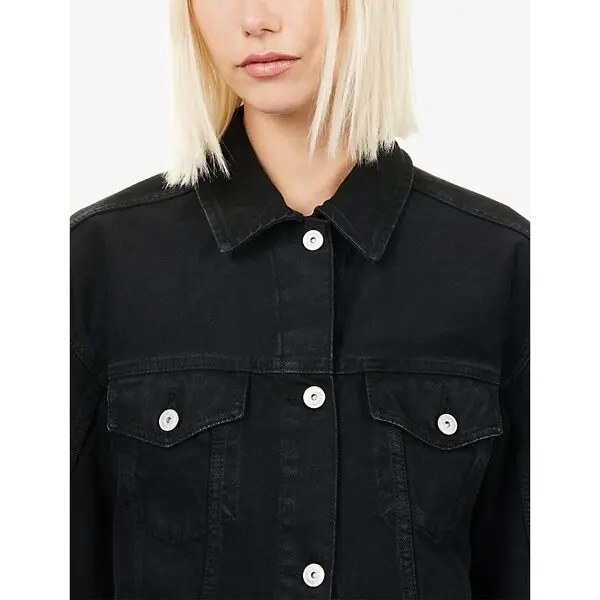 Jacquemus La Veste Regular-fit Denim Jacket - Black