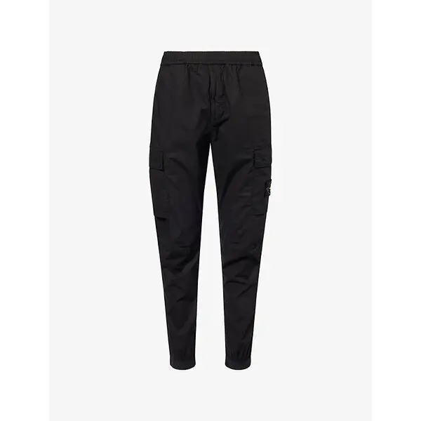 Stone Island Paracadute Cotton Cargo Trousers