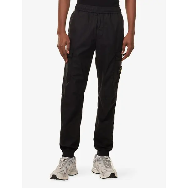 Stone Island Paracadute Cotton Cargo Trousers