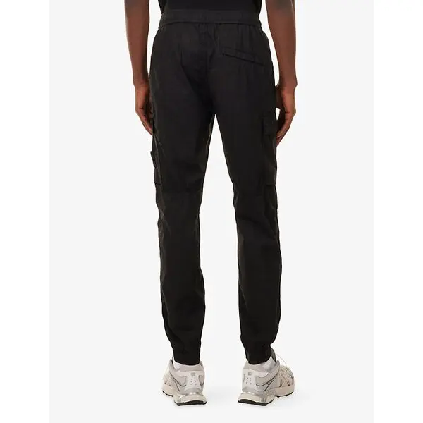 Stone Island Paracadute Cotton Cargo Trousers