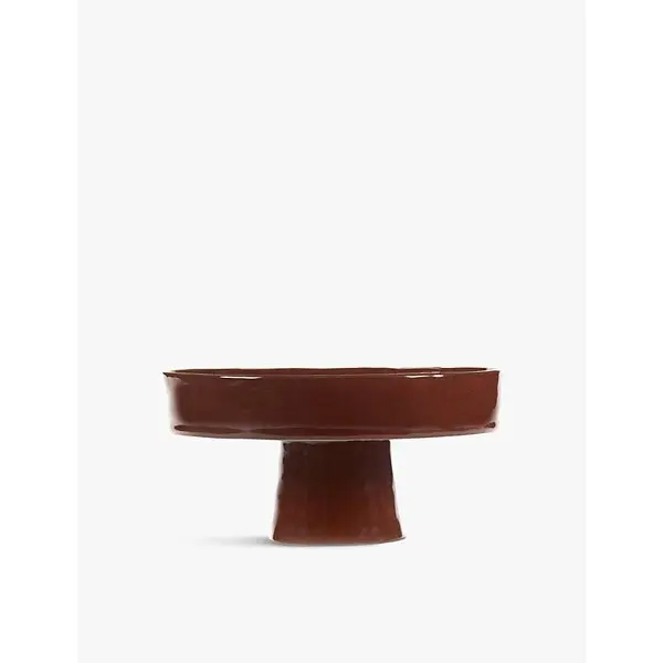 SERAX La Mère Stand Stoneware Deep Plate 25cm - Red