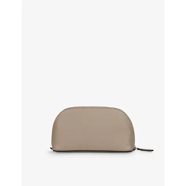 Smythson Panama Leather Cosmetic Case