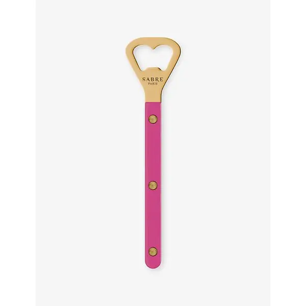 SABRE Bistrot Stainless-steel Bottle Opener - Raspberry