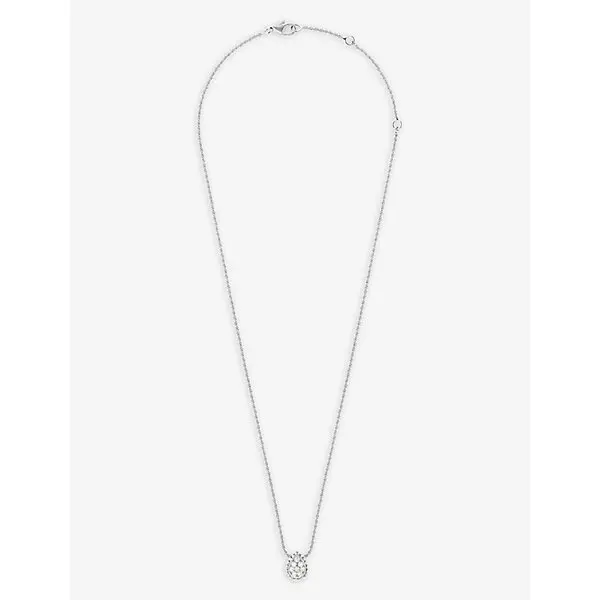 Boucheron Serpent Bohème Diamond Pendant Necklace - Silver