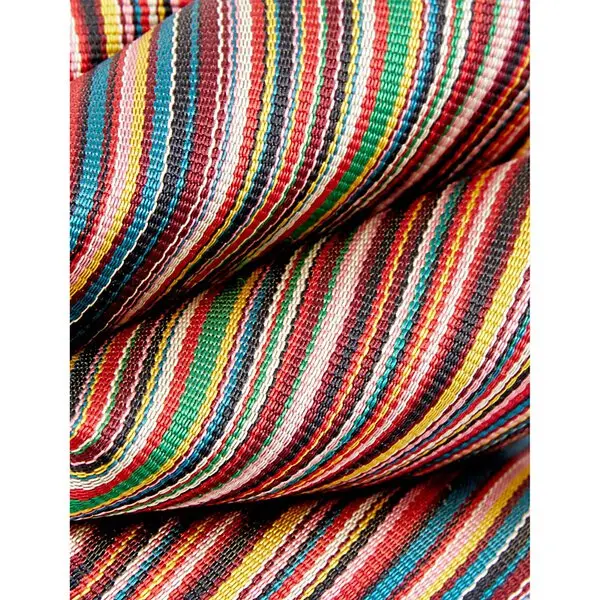 Paul Smith Stripe-print Wide-blade Silk Tie
