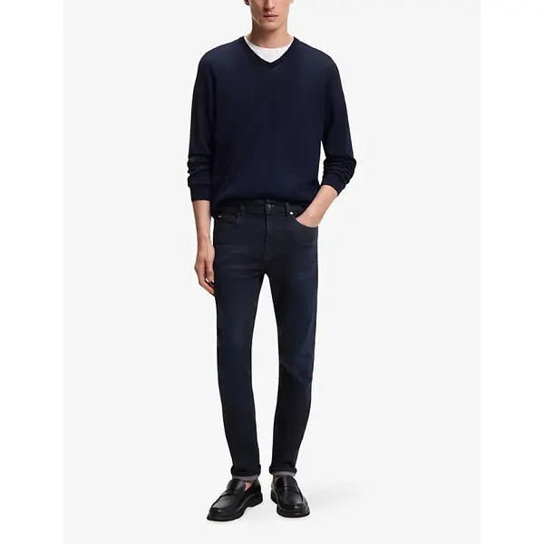 BOSS Delaware Slim-fit Stretch-denim Jeans