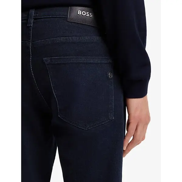 BOSS Delaware Slim-fit Stretch-denim Jeans