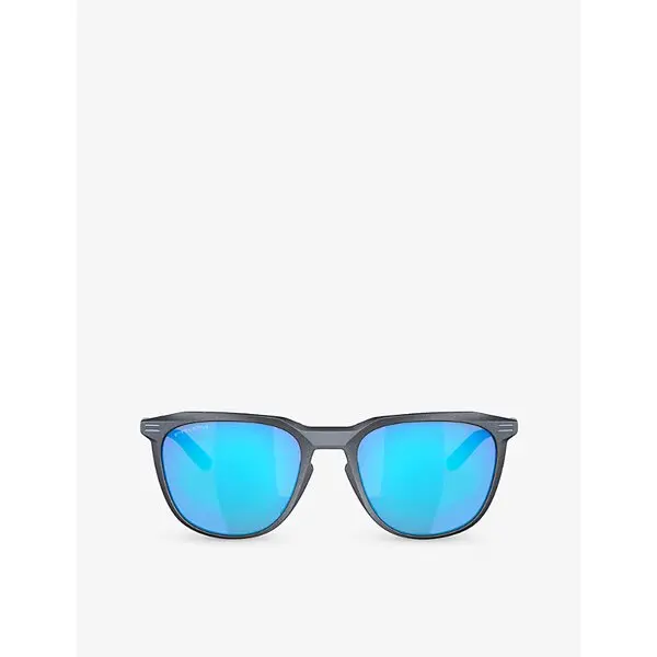 Oakley Round-frame Acetate Sunglasses - Blue
