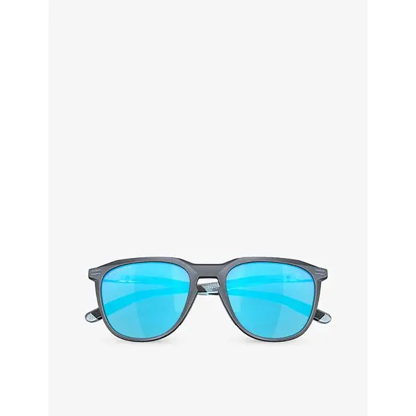 Oakley Round-frame Acetate Sunglasses - Blue
