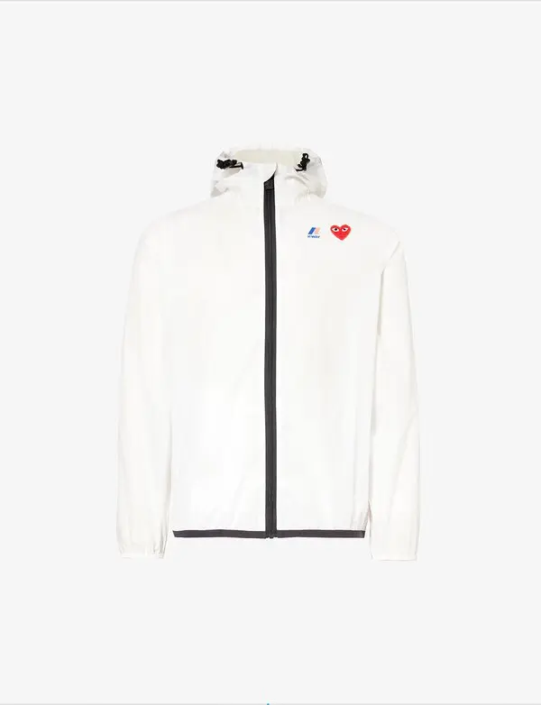 Play Comme Des Garcon Comme Des Garçons Play X K-way Hooded Jacket