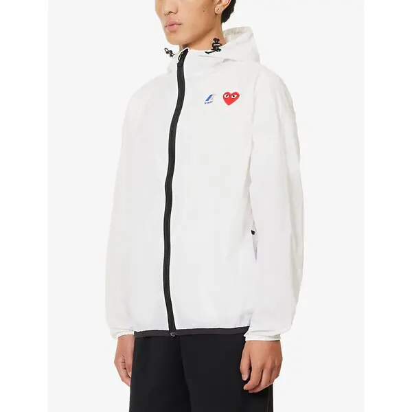 Play Comme Des Garcon Comme Des Garçons Play X K-way Hooded Jacket