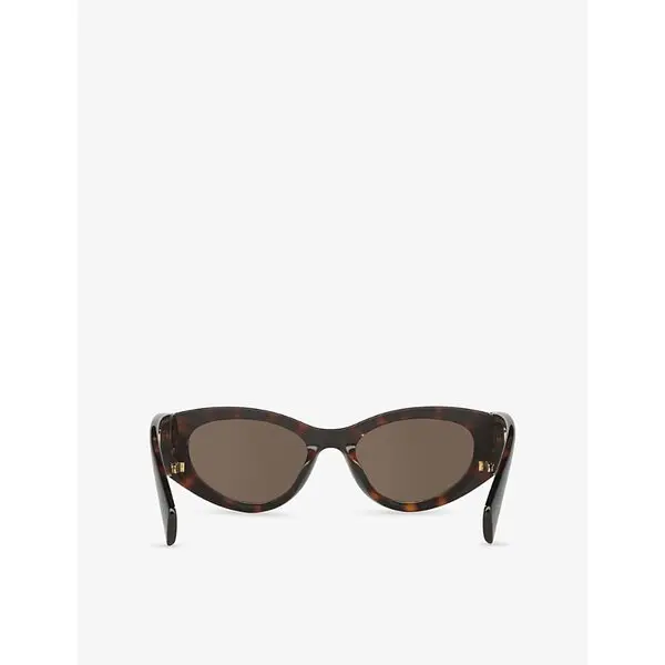 Gucci Cat Eye-frame Acetate Sunglasses - Brown
