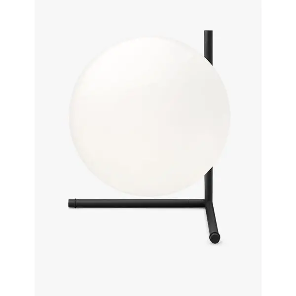 FLOS Ic Lights T2 Steel Table Lamp 35cm - Black