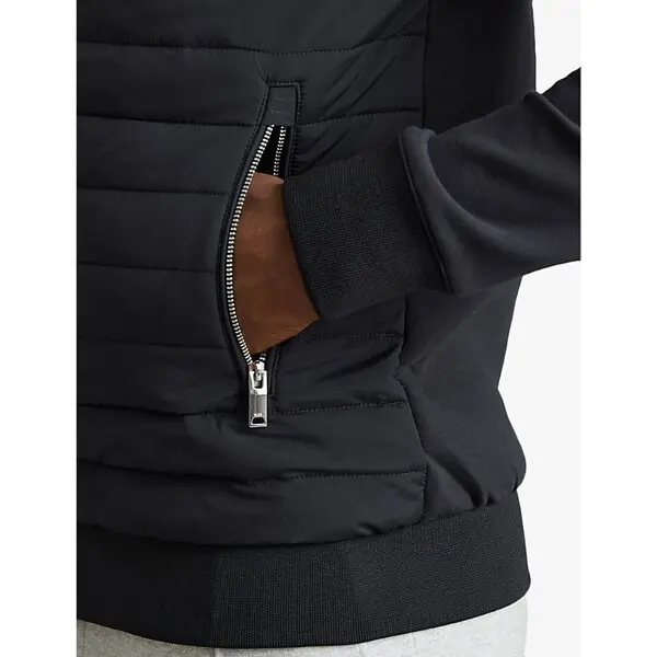 REISS Regular-fit Quilted Cotton Jacket