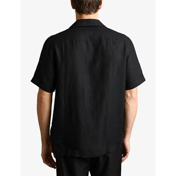 REISS Beldi Oversized-fit Linen Shirt