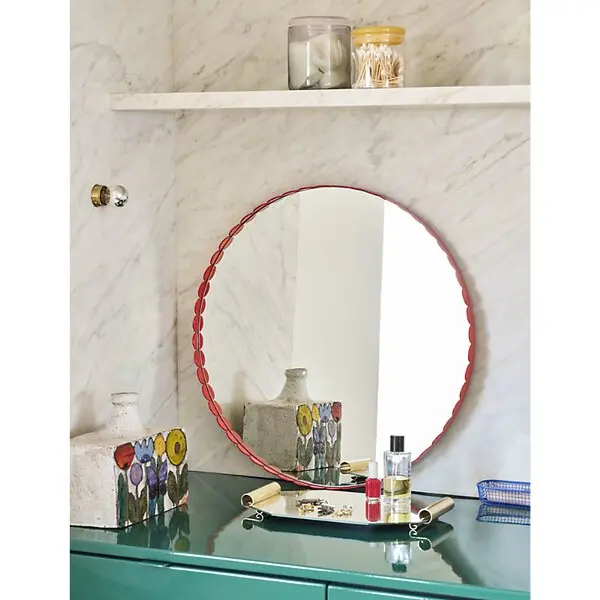 HAY Muller Van Severen Arcs Round Mirror 60cm
