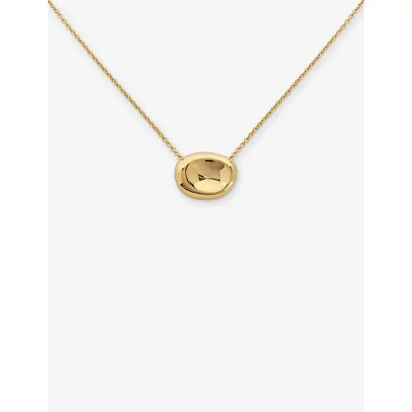 Monica Vinader Aria Pebble Charm Necklace