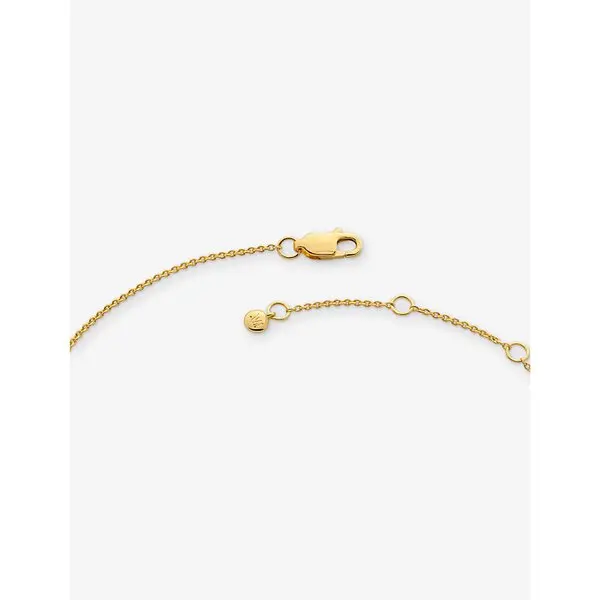 Monica Vinader Aria Pebble Charm Necklace