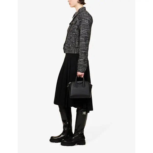 Givenchy Antigona Mini Leather Tote Bag - Black