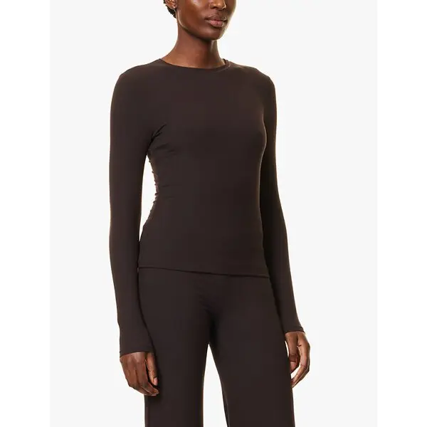 TALA Sculpt Long Sleeve T-shirt - Espresso