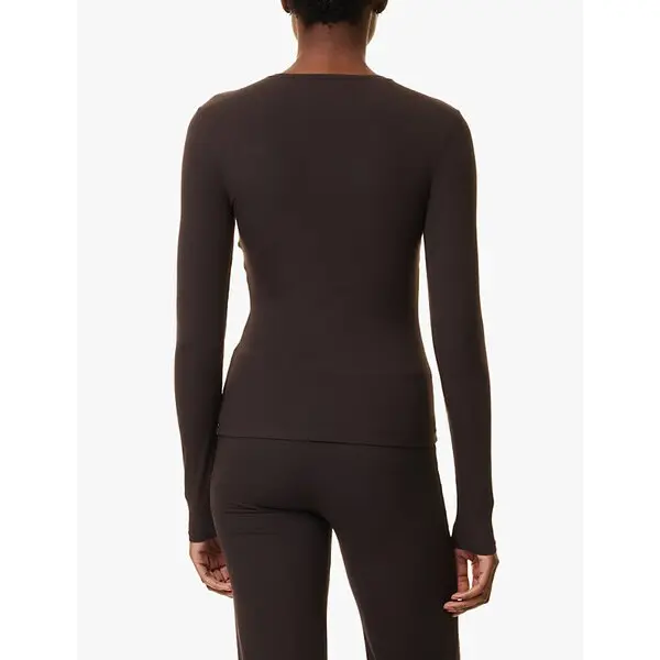 TALA Sculpt Long Sleeve T-shirt - Espresso
