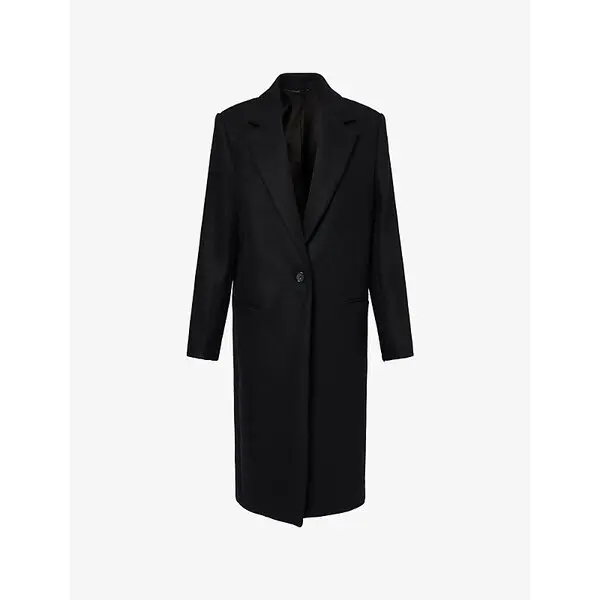 TOTEME Classic Single-breasted Wool-blend Coat