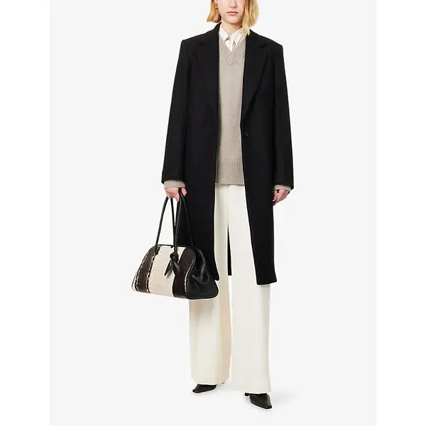 TOTEME Classic Single-breasted Wool-blend Coat