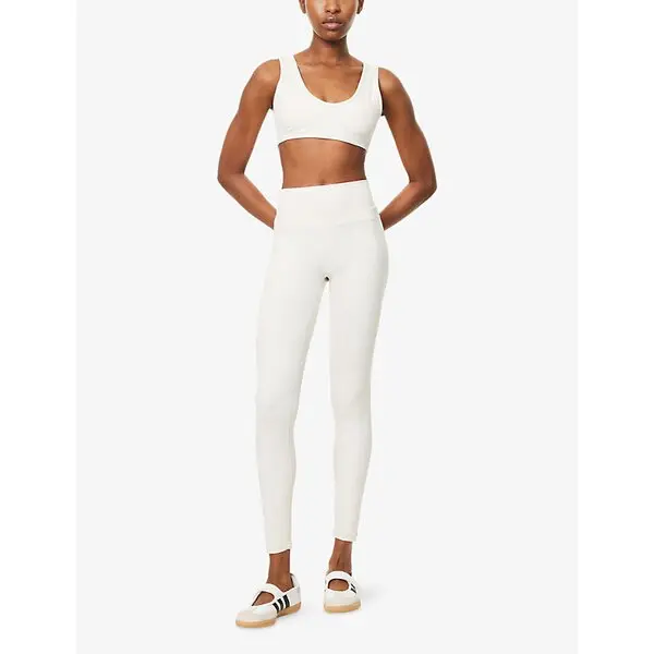 SISTERLY TRIBE Softsculpt Full-length Workout Leggings - Marshmallow