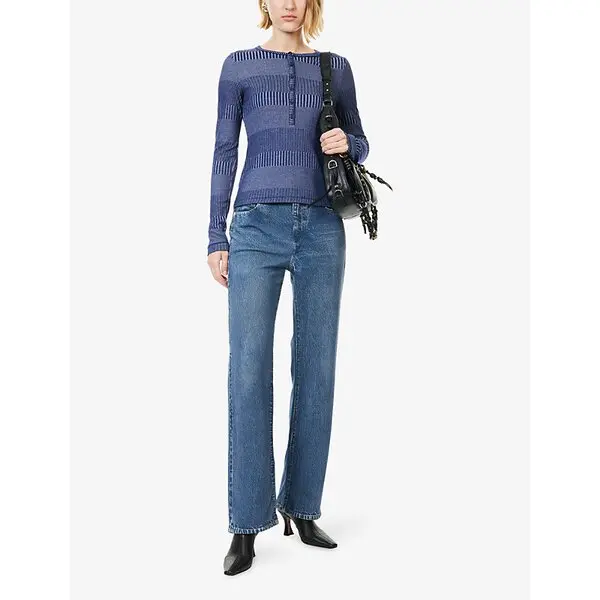 Rag & Bone Miramar Straight-leg Cotton Trousers