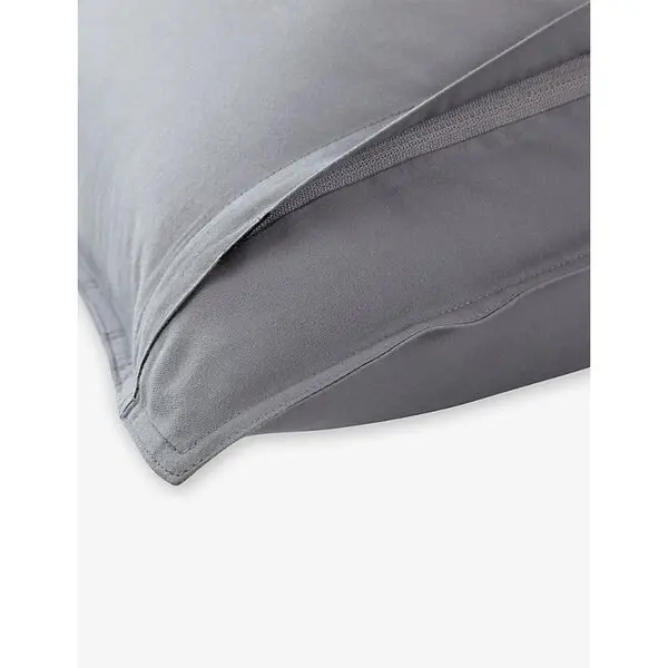 BOSS Be Rectangle Cotton Pillowcase - Storm