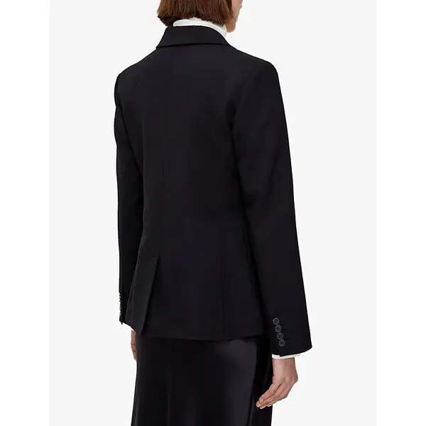 JOSEPH Glenview Stretch-wool Blazer