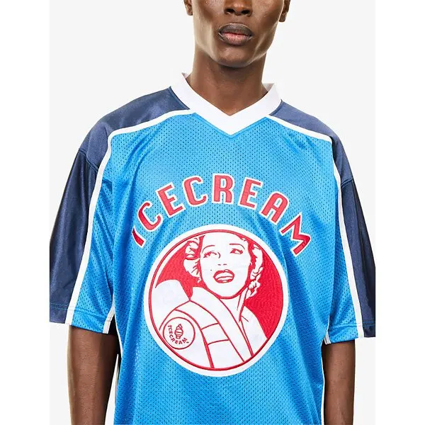 ICECREAM Graphic Jersey Football Top