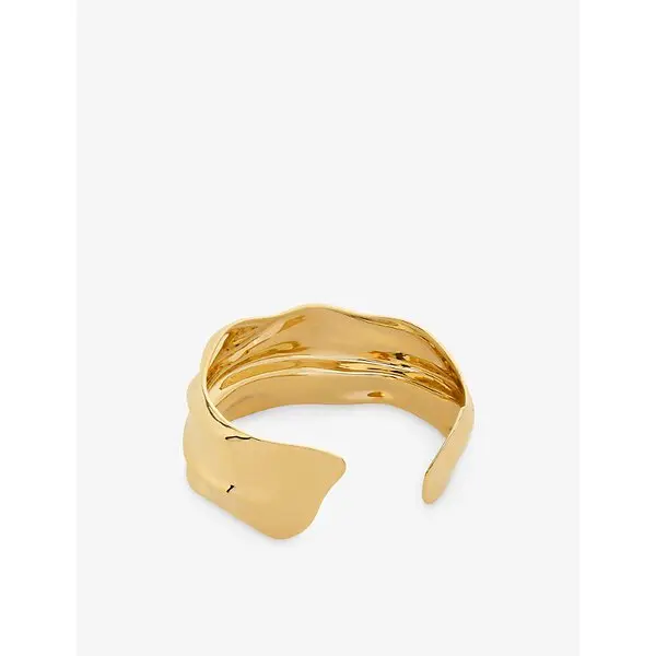 Monica Vinader 18ct Yellow Vermeil Cuff