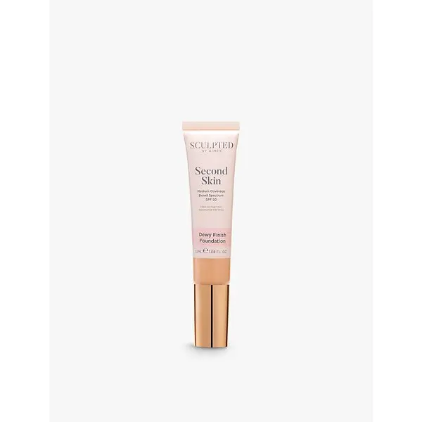 SCULPTED BY AIMEE Second Skin Dewy Foundation 32ml - Medium Plus 4.5
