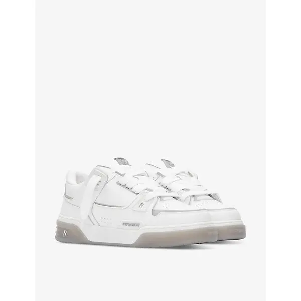 REPRESENT Studio Panelled Leather Mid-top Sneakers