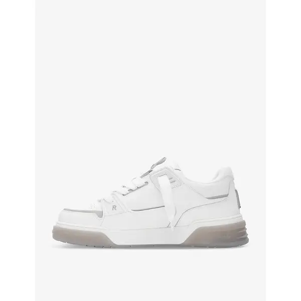 REPRESENT Studio Panelled Leather Mid-top Sneakers