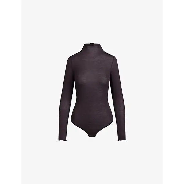 SKIMS Long Sleeve Mock Neck Bodysuit