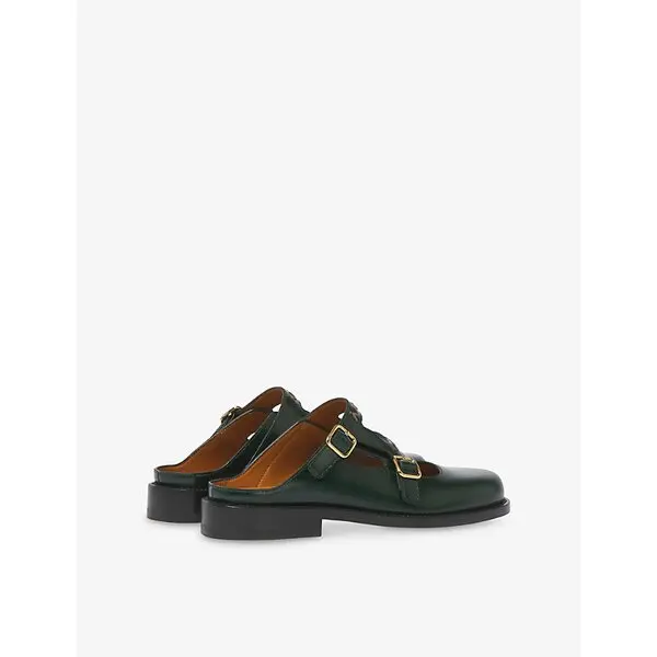 Marni Leather Mule Loafers - 00v93