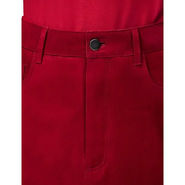RO&ZO A-line Suede Mini Skirt