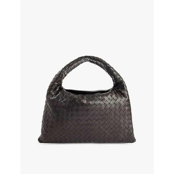 Bottega Veneta Hop Small Leather Shoulder Bag - Fondant-m Brass