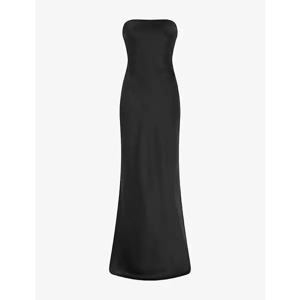 OMNES Amdra Strapless Maxi Dress - Black