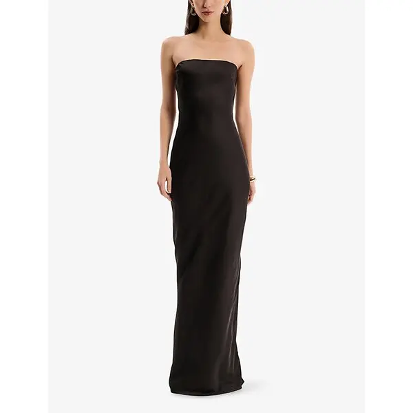 OMNES Amdra Strapless Maxi Dress - Black