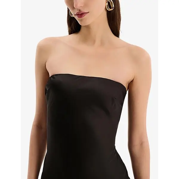 OMNES Amdra Strapless Maxi Dress - Black