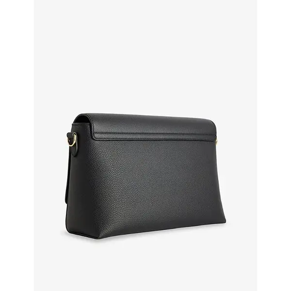 Burberry Note Leather Cross-body Bag - Black