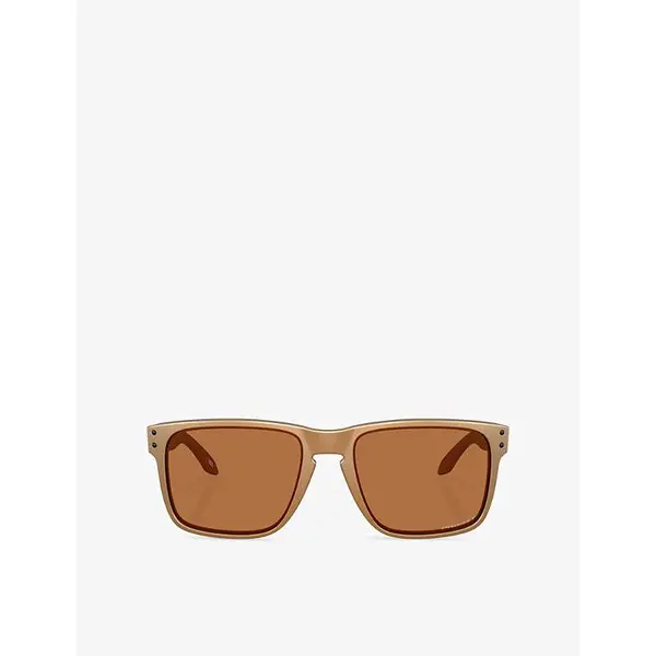 Oakley Holbrook Xl Square Frame Sunglasses - Brown
