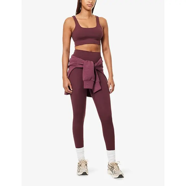 Varley Freesoft Scoop-neck Stretch-woven Bra